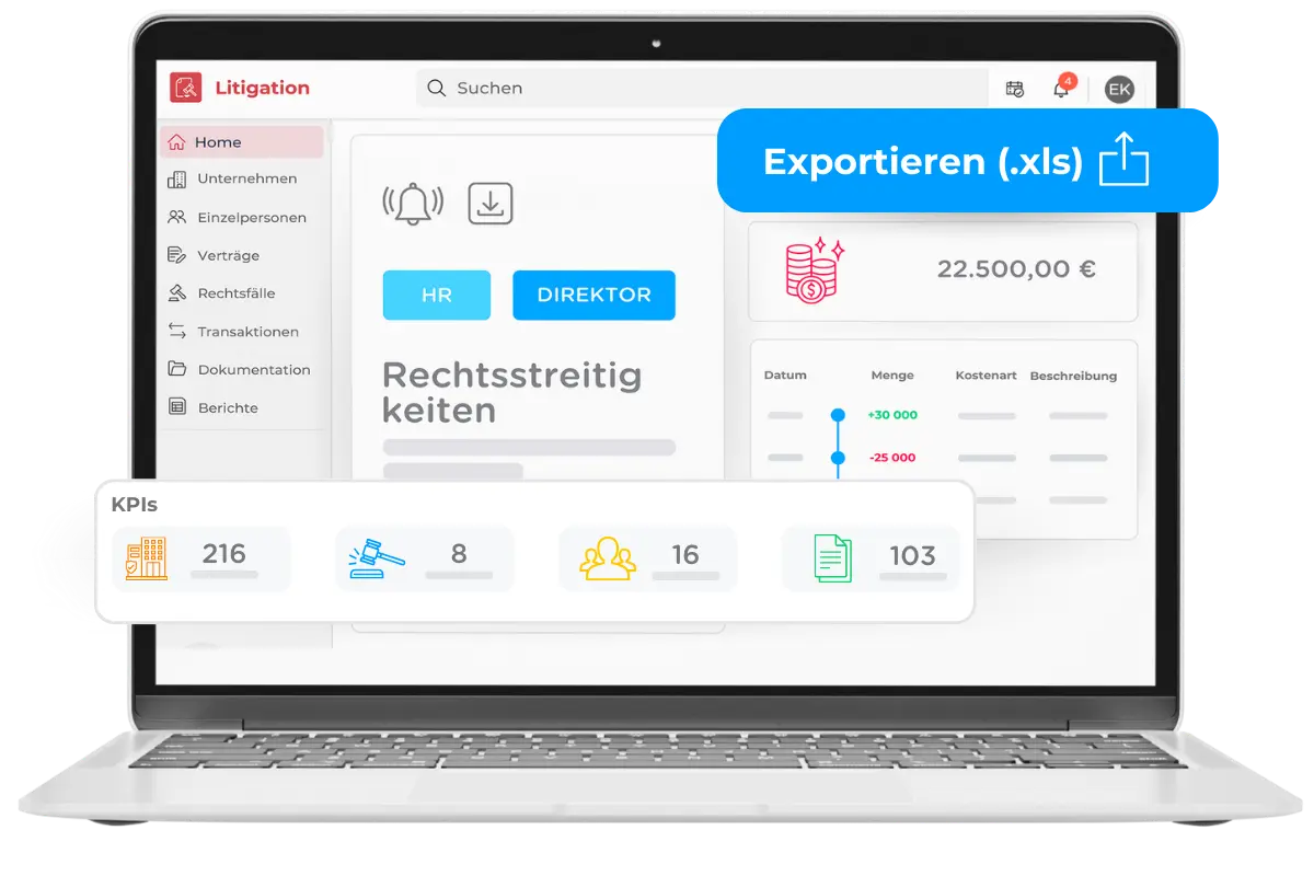 Litigation Management Software - DiliTrust