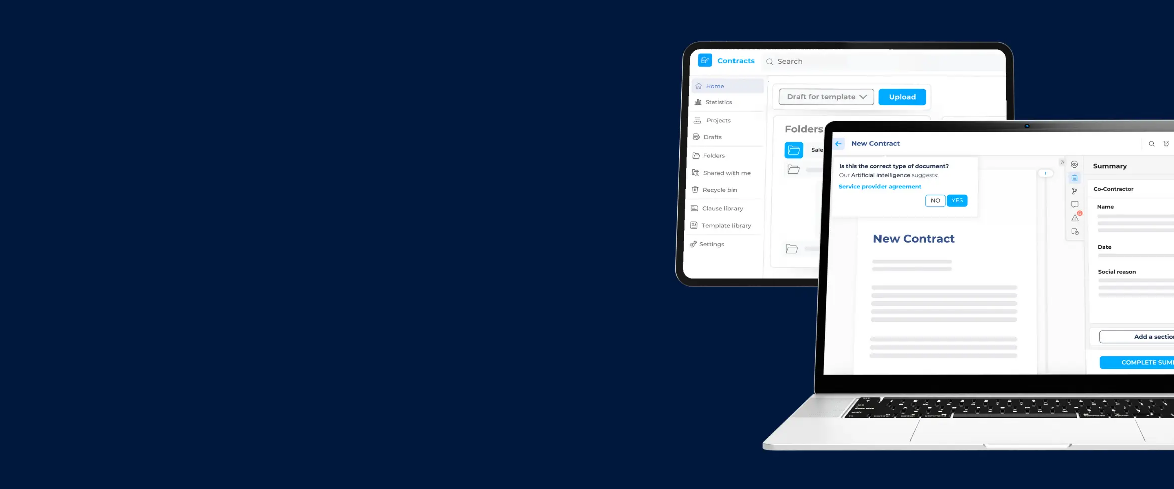 Contract Management - DiliTrust